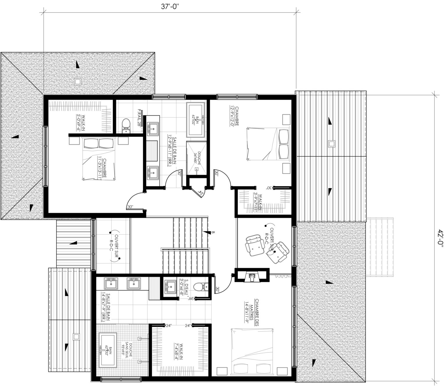 Plan De Maison ë 207 Leguë Architecture