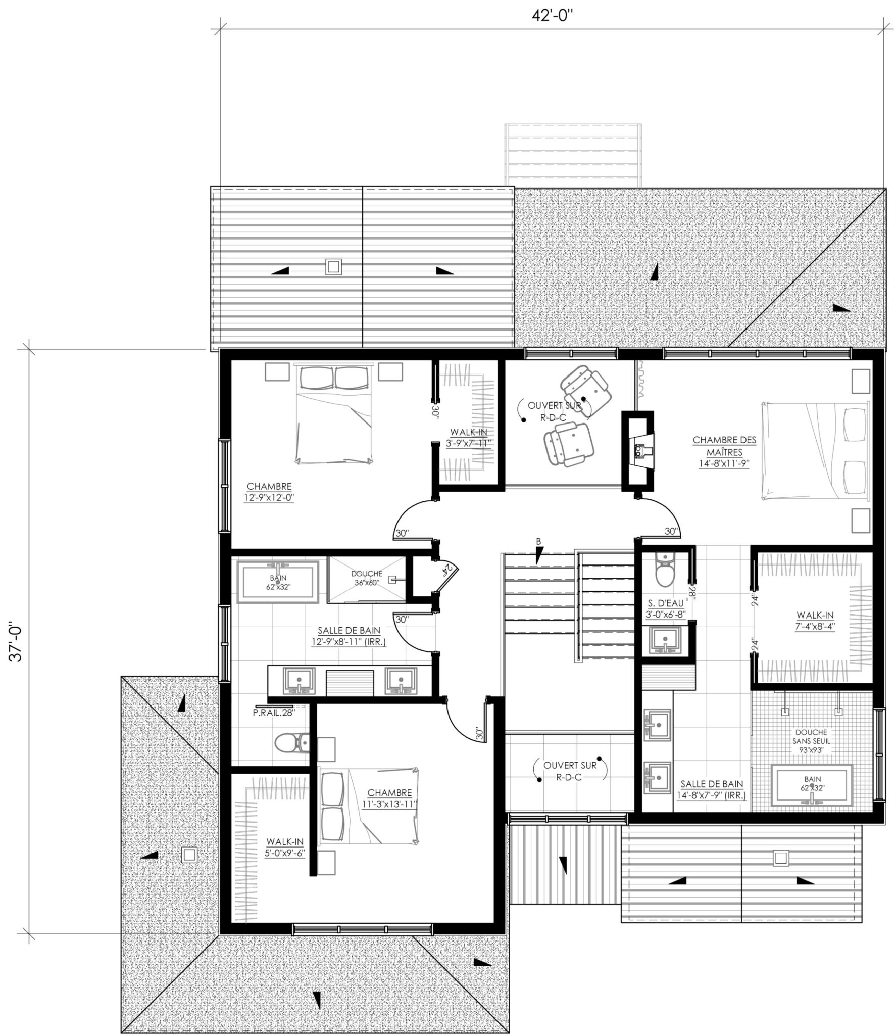 Plan De Maison ë 207 Leguë Architecture
