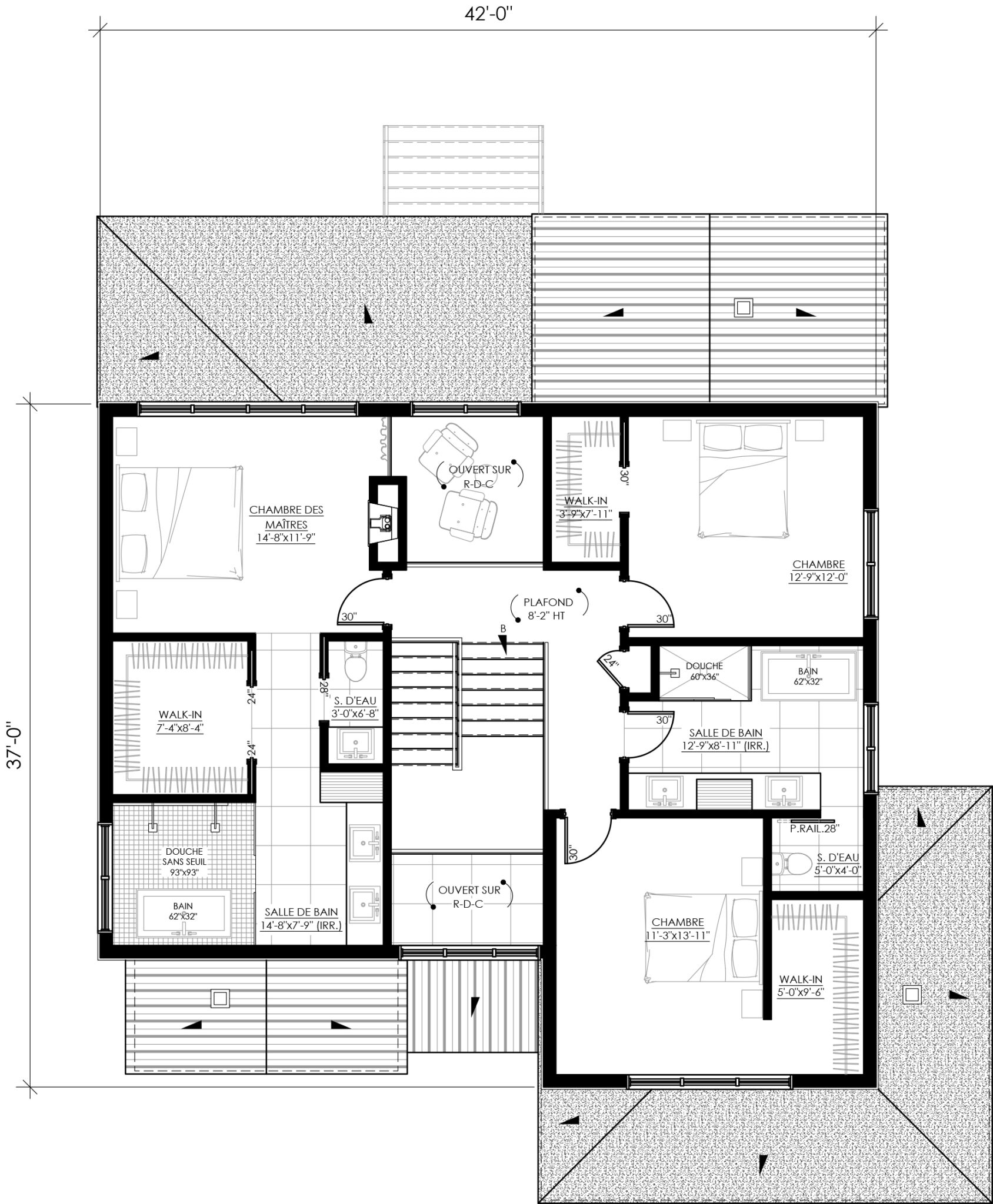 Plan De Maison ë 207 Leguë Architecture