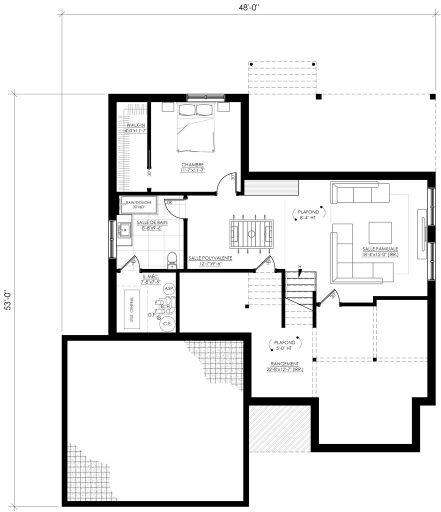 Plan De Maison ë 207 Leguë Architecture