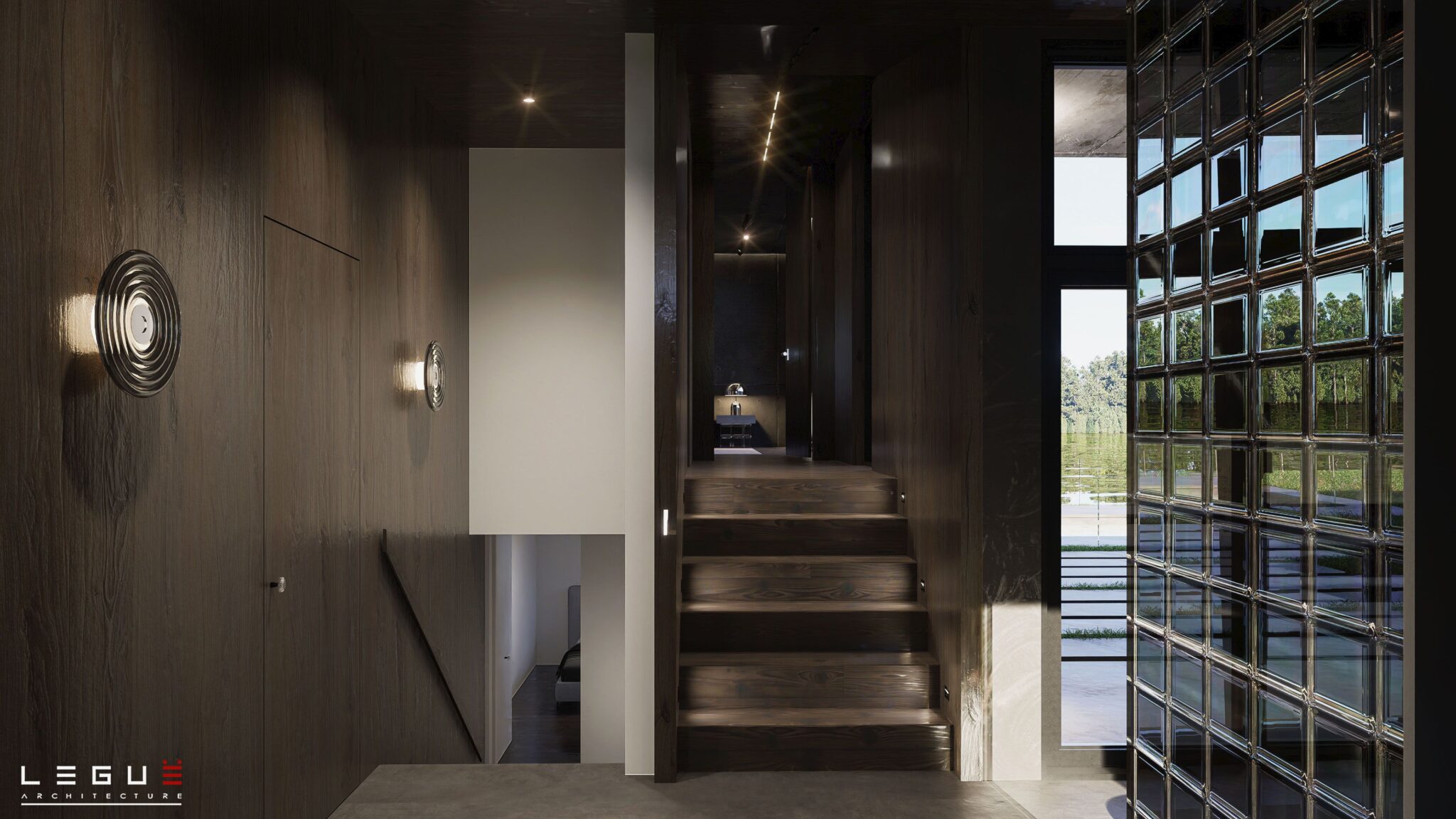 Plan de maison Ë_251A - Leguë Architecture