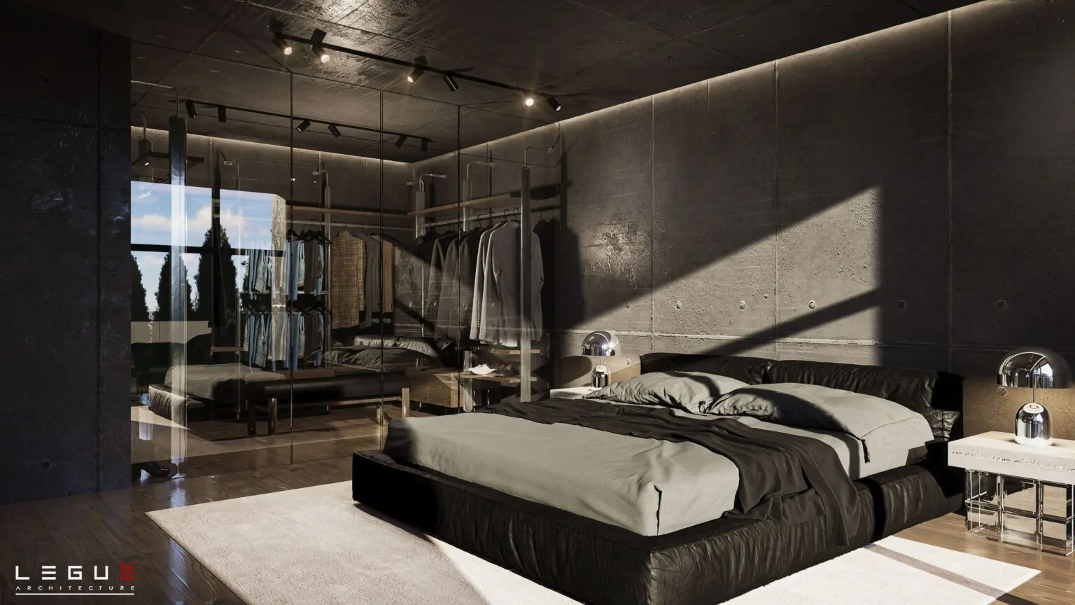 Plan de maison Ë_251A - Leguë Architecture